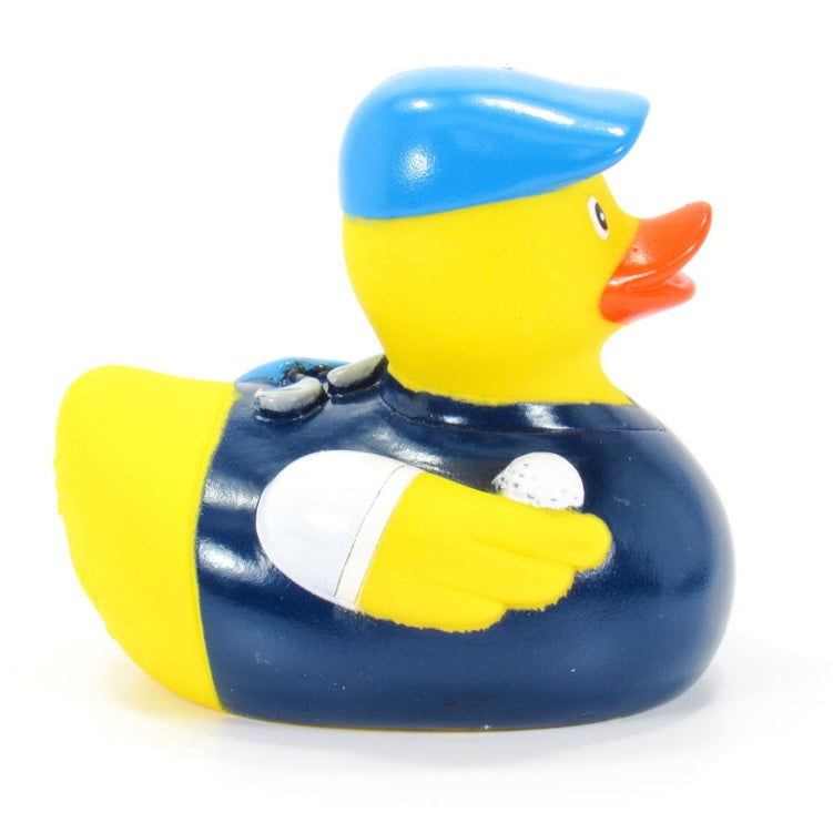 Golfer Rubber Duck, Blue – Killarney Duck Store