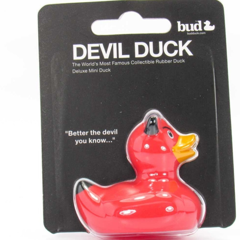 Luxury Mini Devil Rubber Duck – Killarney Duck Store